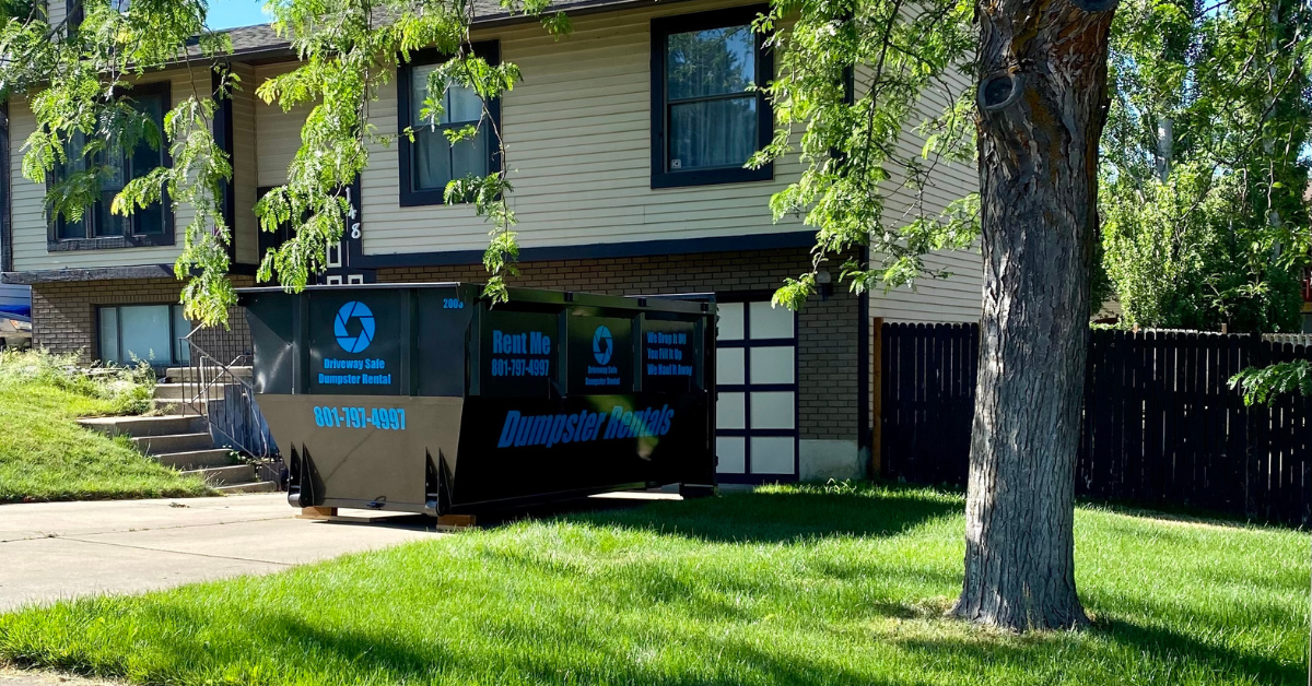 Book Your Dumpster Rental Easily | Driveway Safe Utah